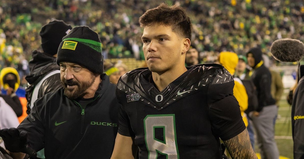 Everything Oregon QB Dillon Gabriel said at Monday's Big Ten ...