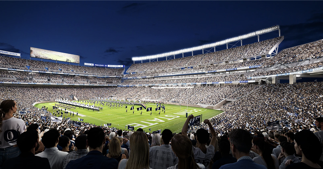 Penn State provides Beaver Stadium renovation update, shares west side ...