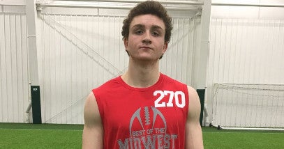 Three-star WR Liam Clifford is one of Ohio's top 2021 prospects