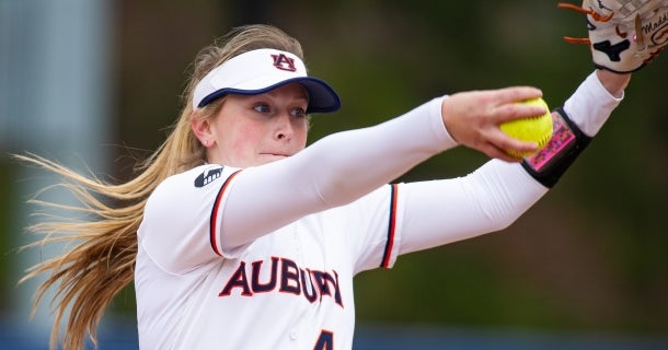 Auburn softball pitcher Maddie Penta: 'You can't fold'