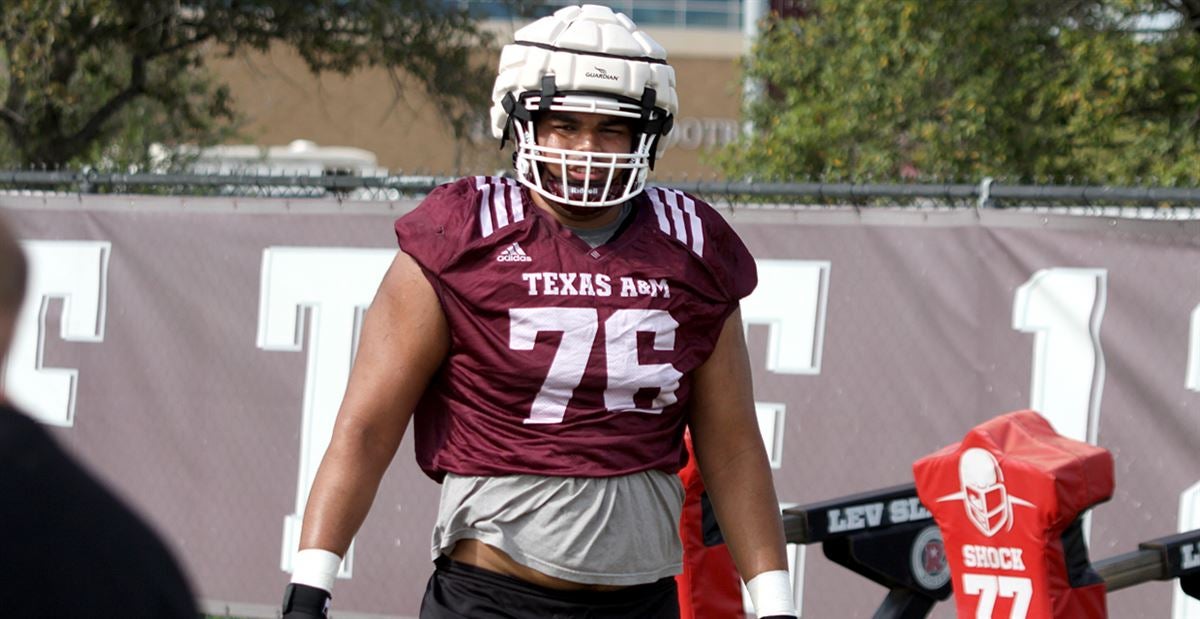 Texas A&M improving its handiwork on the offensive line in spring ball