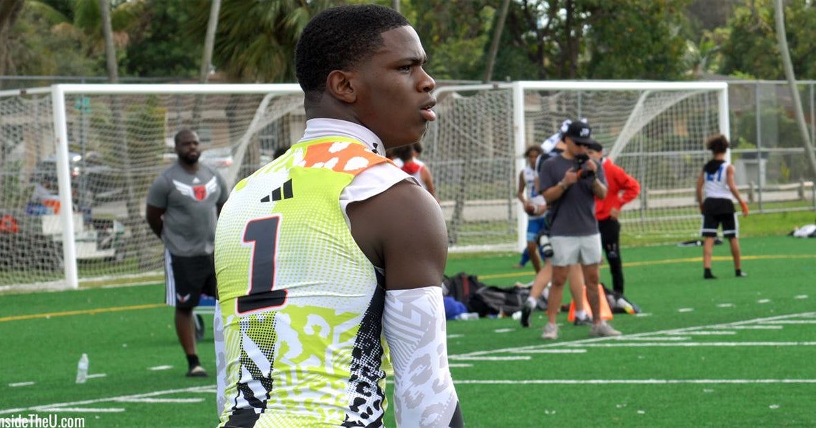 VIDEO: 2024 WR Joshisa Trader at Battle Miami 7v7 Tournament