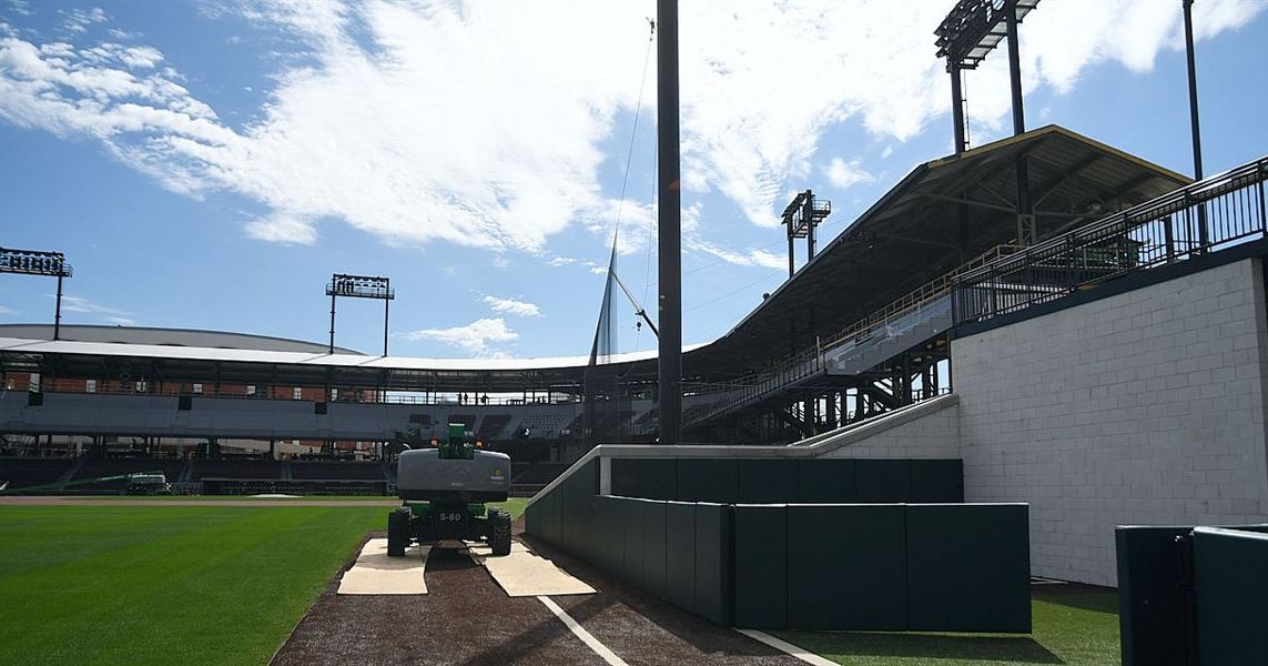 Video/Photo Gallery: Dudy Noble Field Construction Update