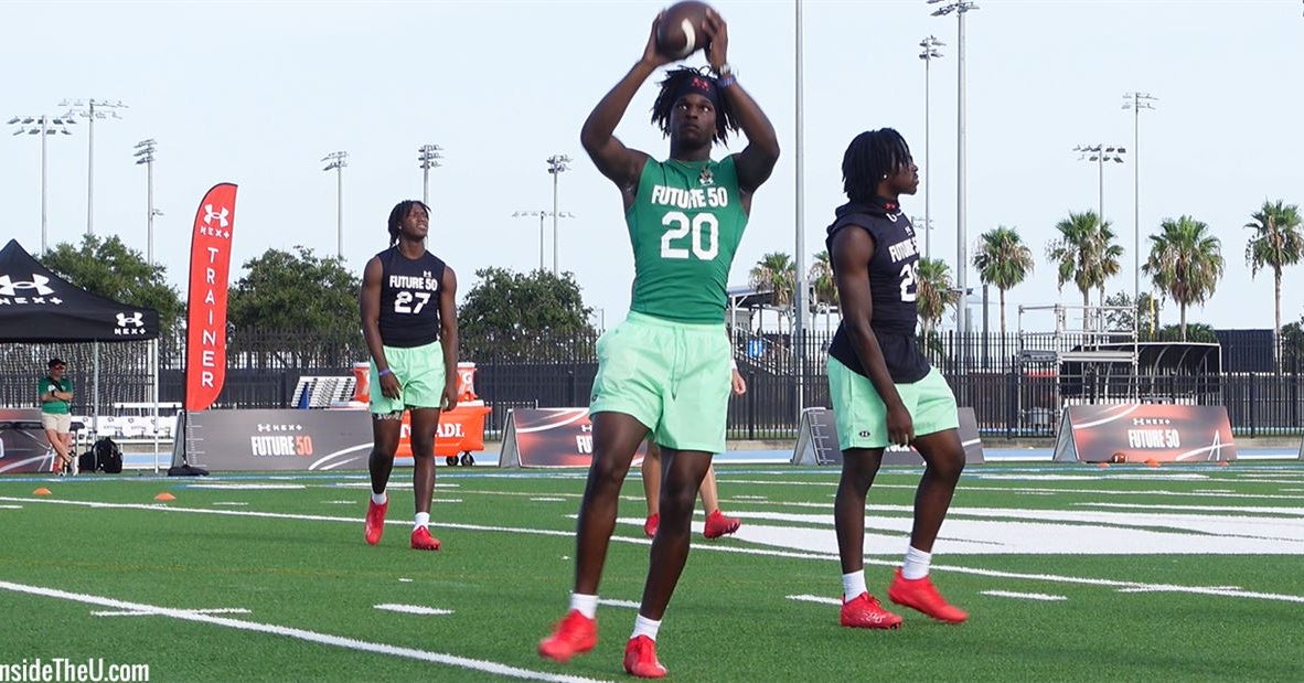 VIDEO: 2026 WR Jordon Gidron at UA Next Future 50