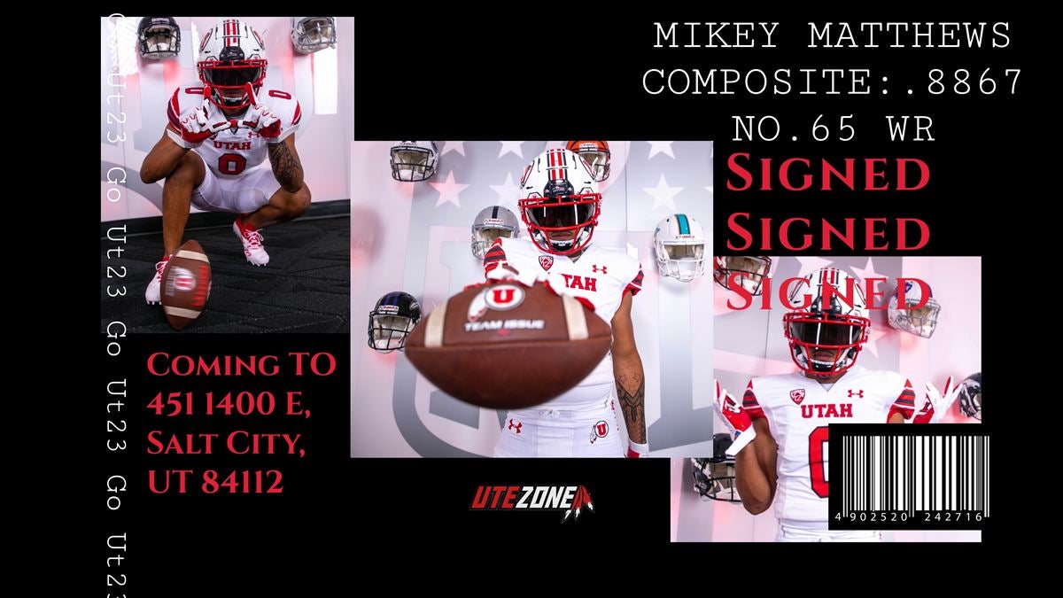 UteZone National Signing Day Profile: Mikey Matthews - Football Alliance