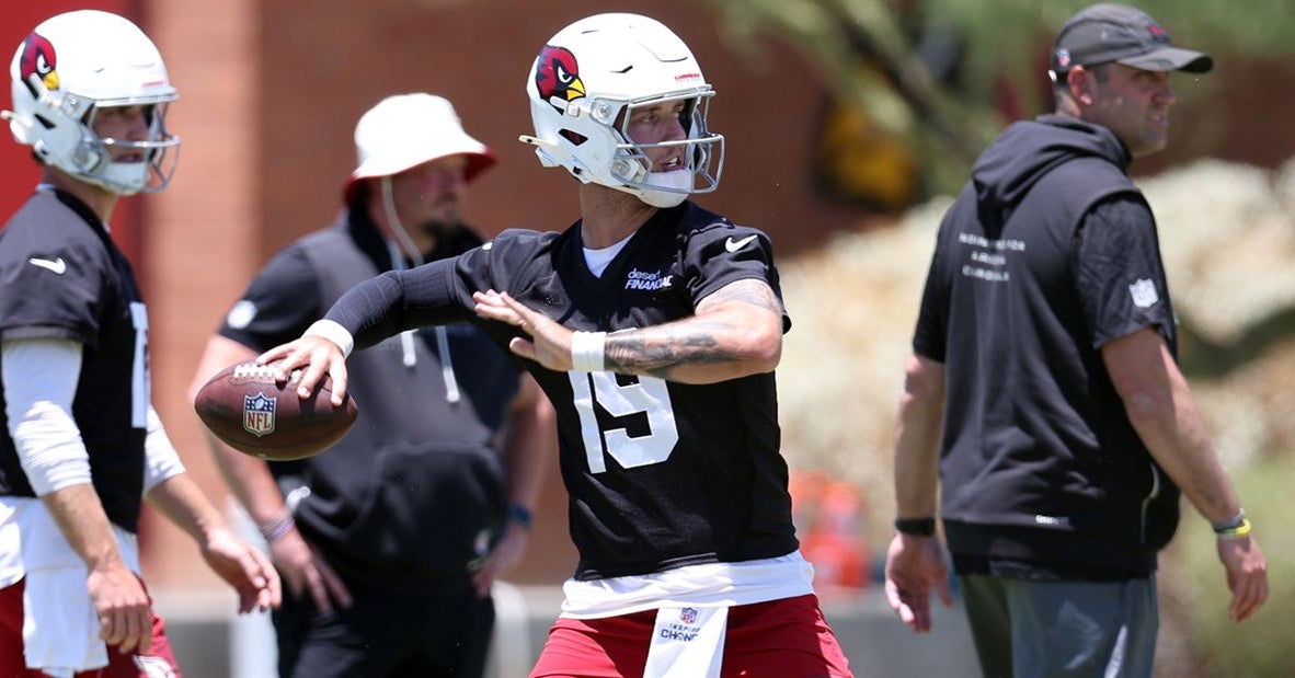 Carson Beck working to earn starting job in rookie season with Arizona ...