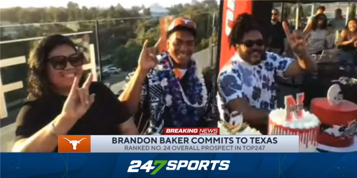 Watch: Five-star OT Brandon Baker commits to Texas over Ohio State and Oregon