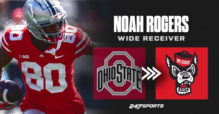 BREAKING: Former Ohio State WR Noah Rogers commits to NC State
