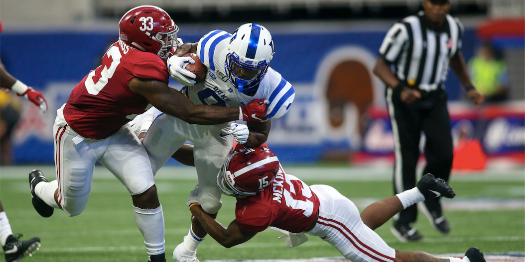 Anfernee Jennings, Xavier McKinney provide leadership on defense