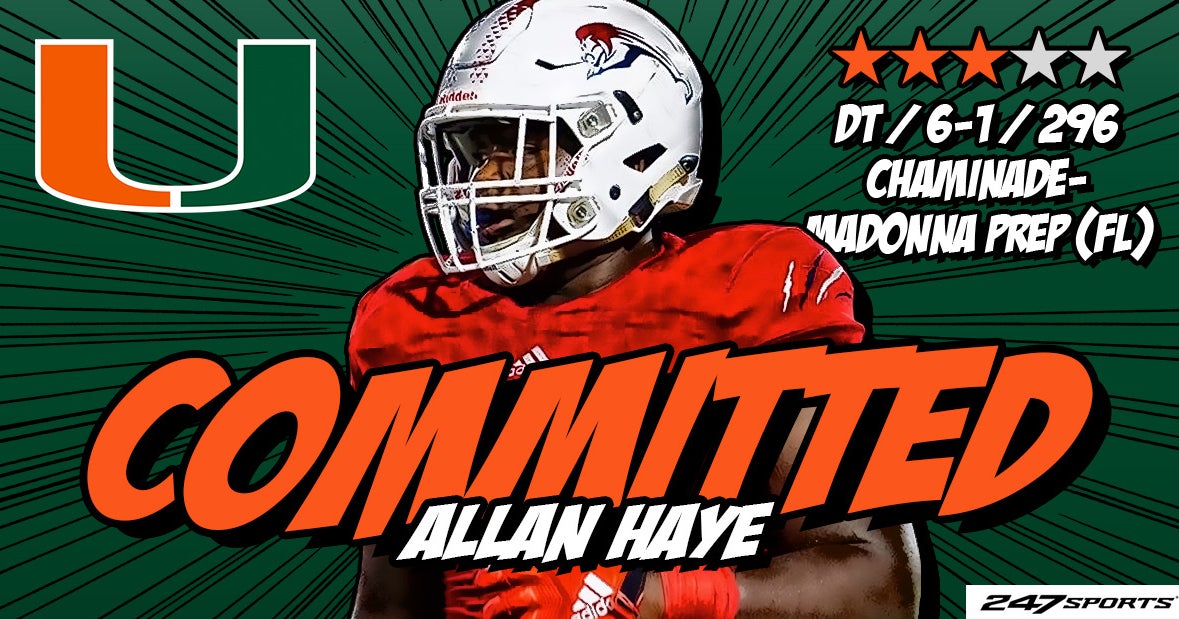 DL Allan Haye commits to Miami