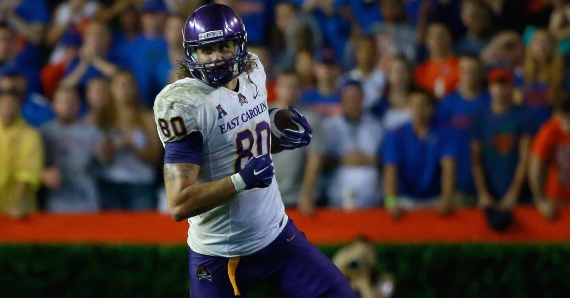 Former ECU TE Bryce Williams signs with Patriots