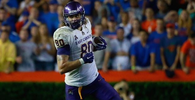 Former ECU TE Bryce Williams signs with Patriots