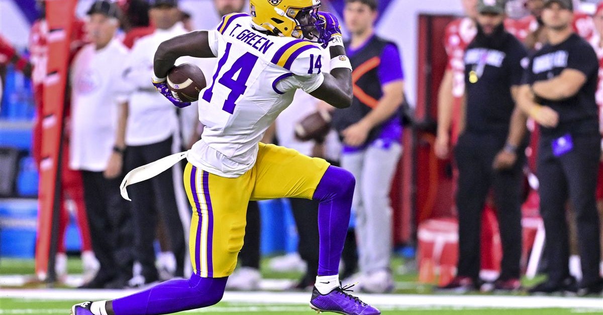Trey'Dez Green agrees to return to LSU in 2026