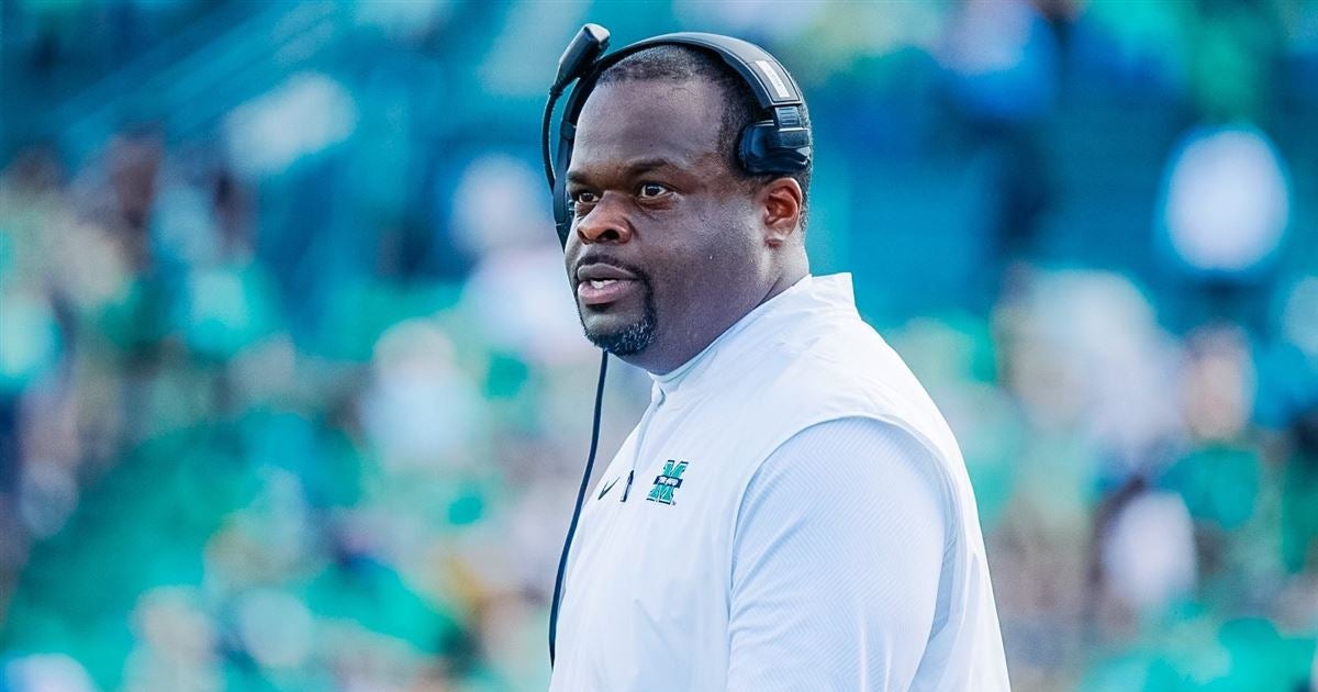 What Charles Huff had to say after Marshall's first spring practice