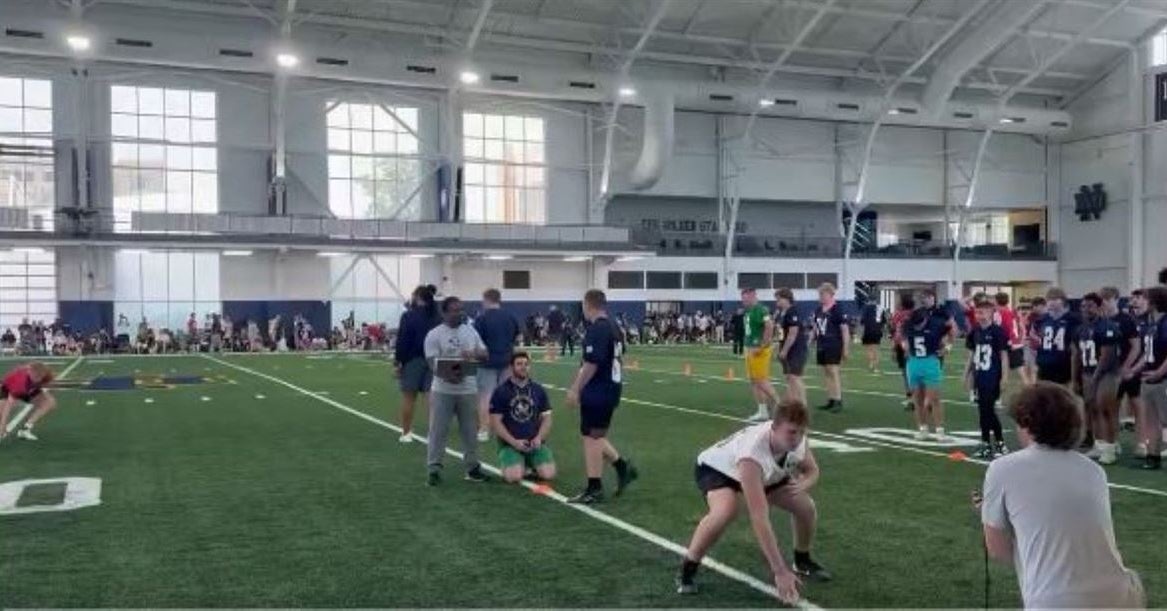 2028 Defensive End Aiden Gilmore Impressed With Notre Dame Campus