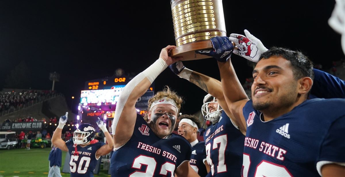 WATCH: Fresno State celebrates Old Oil Can Trophy