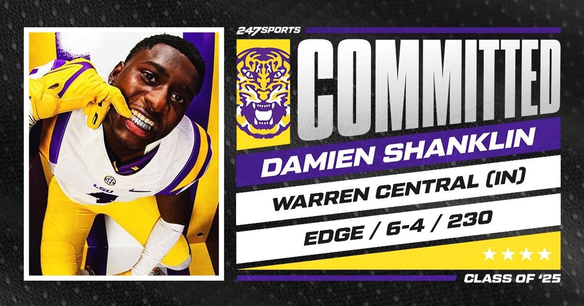 Breaking: LSU closes the deal and lands 4-star EDGE Damien Shanklin