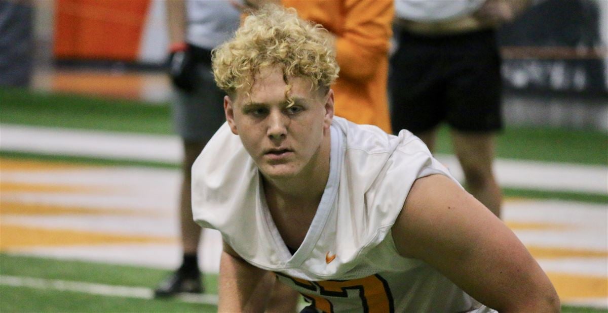 OL commit works with Vols' coaches at camp, ready for official visit