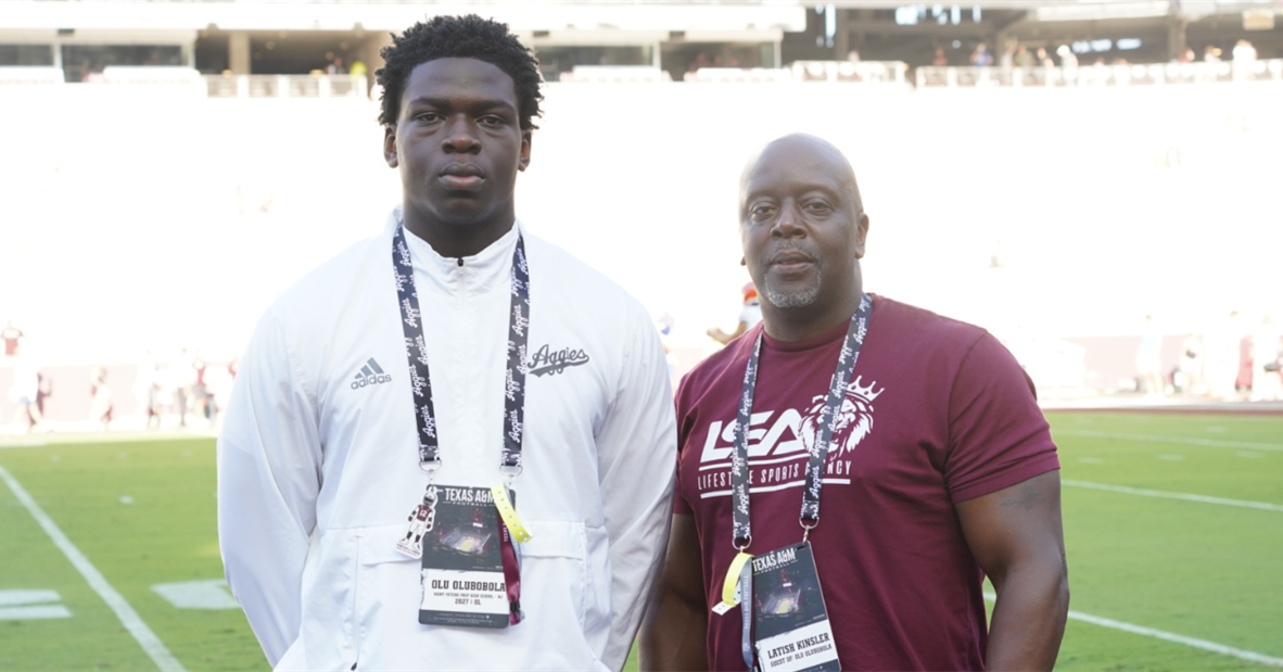 Texas A&M of "very high" interest for Class of 2027 No. 7 OT ...