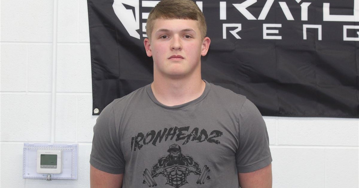 Coal-Grove (Ohio) Dawson-Bryant 2026 EDGE Caden Turner lining up ...