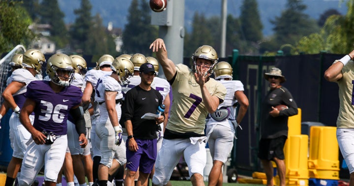 Washington Husky Football Fall Practice Videos - Day 7