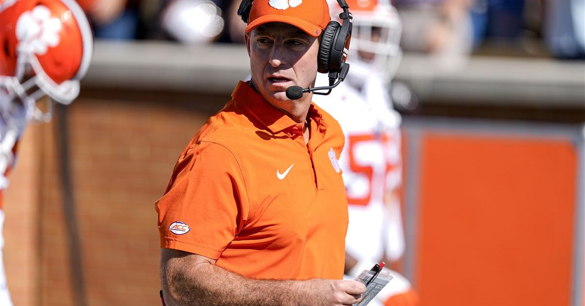 Everything Dabo Swinney said after Clemson’s 16th-straight win against ...