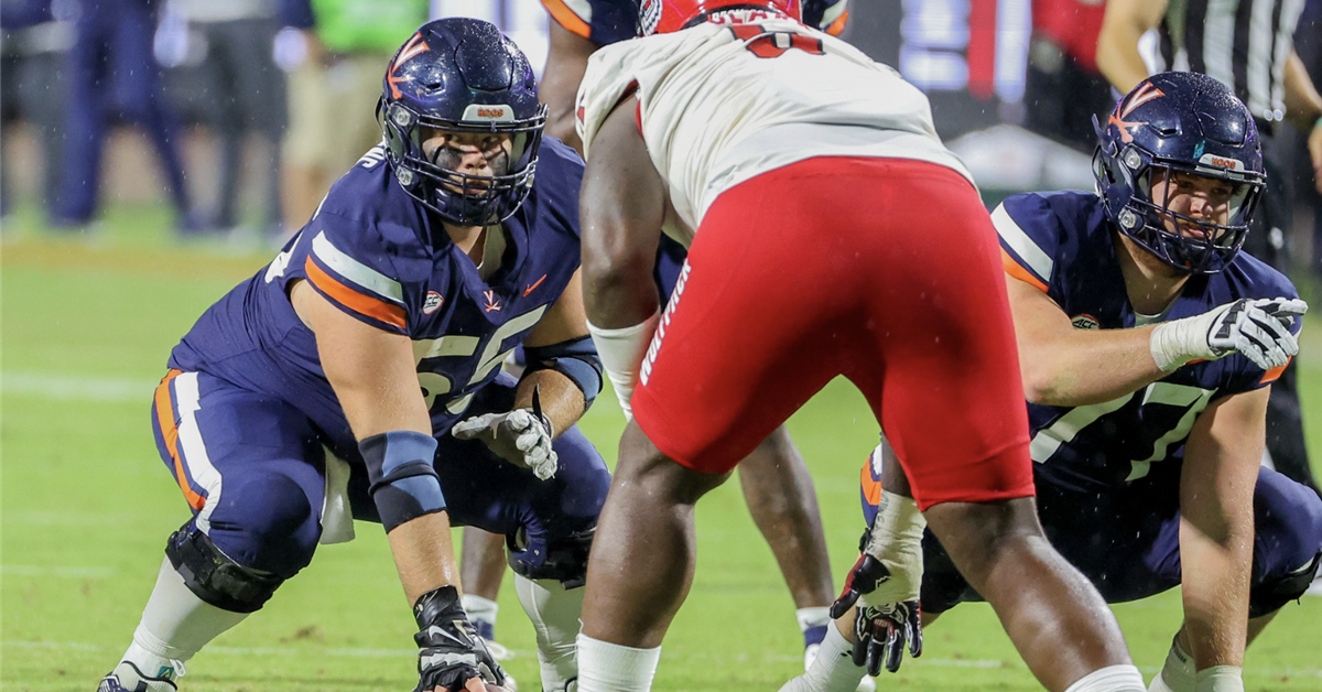 Virginia's offensive line taking steps forward