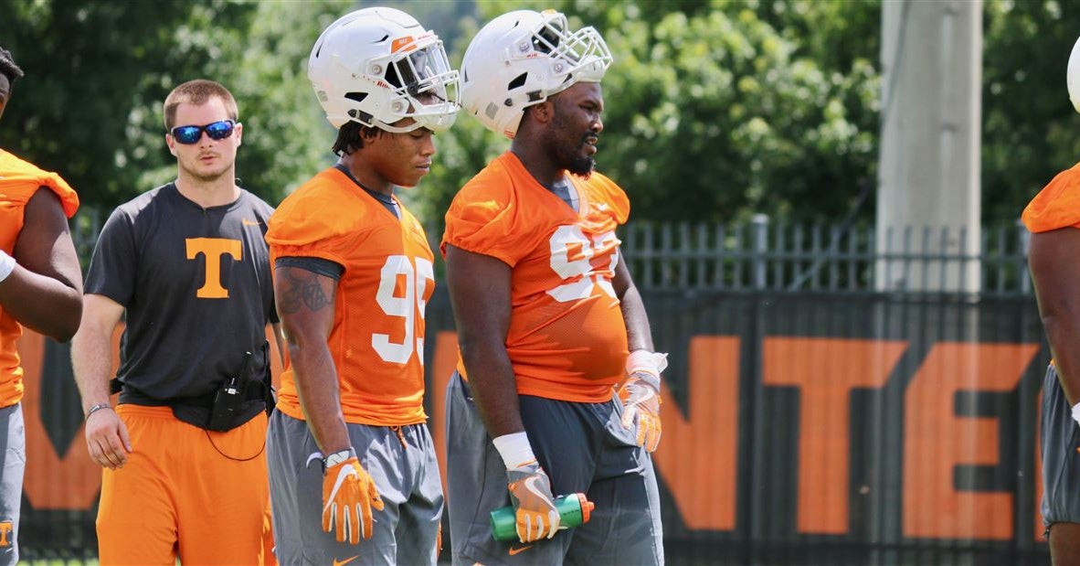 Emmit Gooden helping Tennessee get bigger, stronger up front