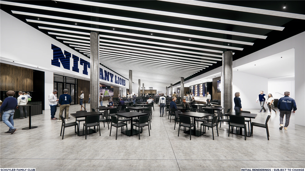 Penn State provides Beaver Stadium renovation update, shares west side ...