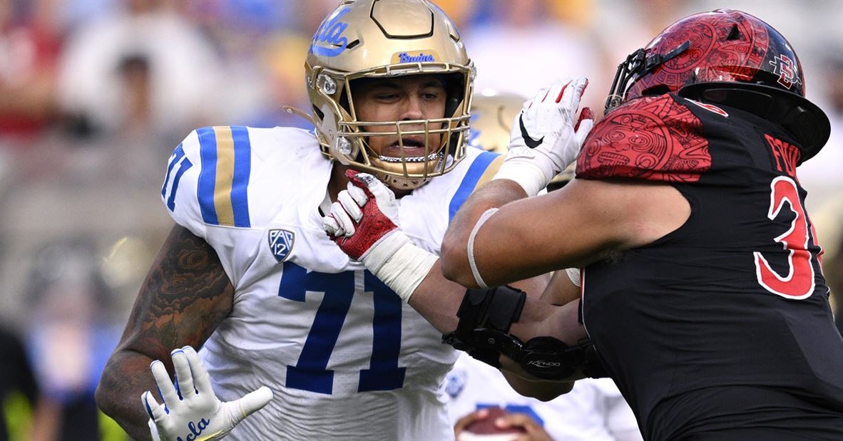 UCLA Offensive Lineman Jake Wiley Enters the Transfer Portal