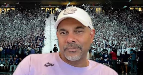 Kansas State head coach Jerome Tang speaks to the media as summer wraps ...