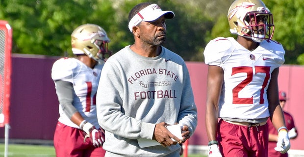 FSU receivers coach David Kelly stays cool in all sweats