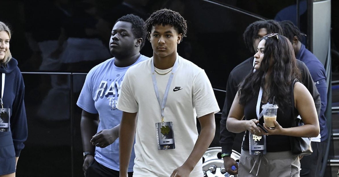 Cree Thomas ‘Reassured’ During Notre Dame Official Visit