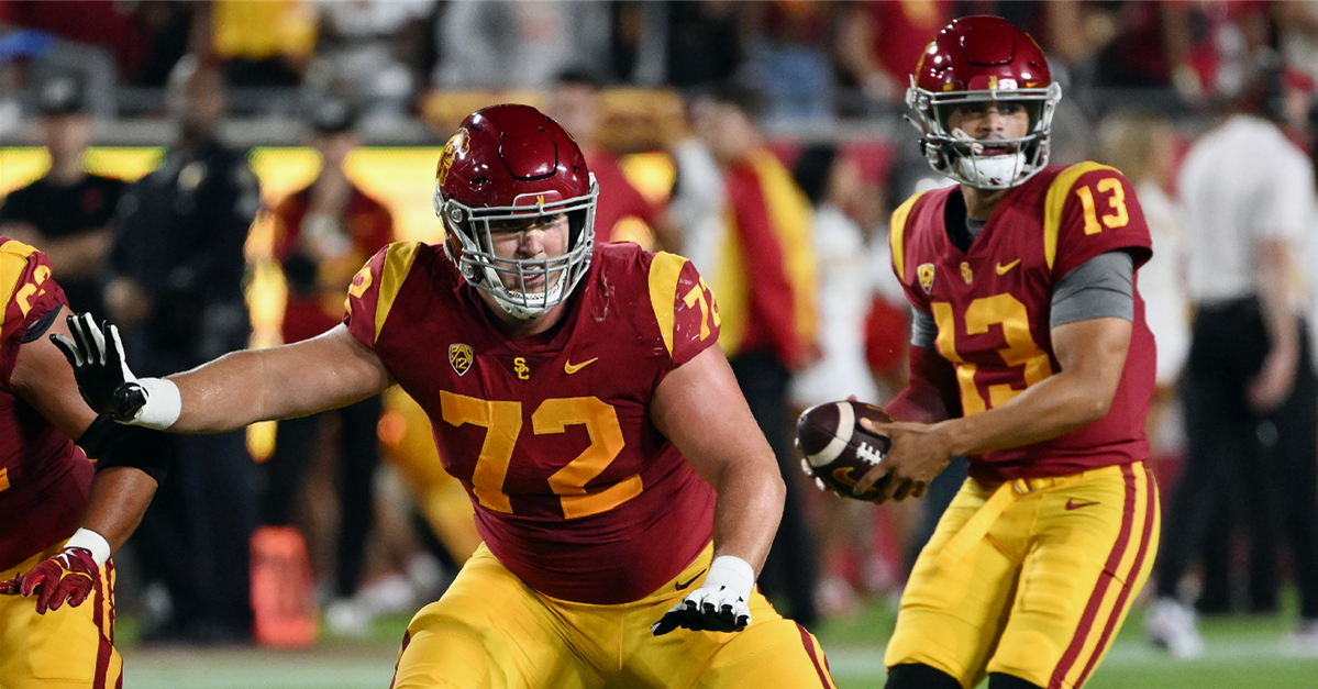 USC star OL Andrew Vorhees enters 2023 NFL Draft, opts out of Cotton ...
