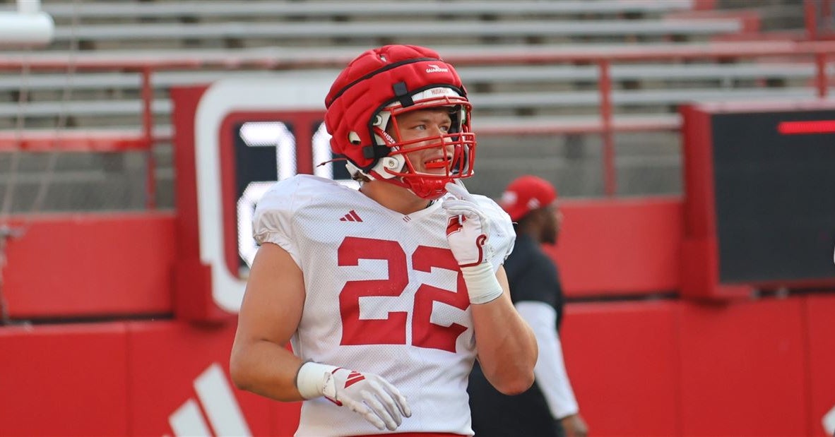 Nebraska jack linebacker Maverick Noonan will enter transfer portal