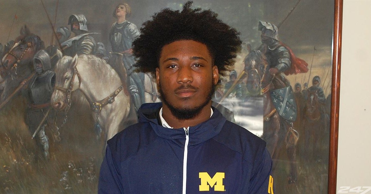 Michigan commit Thomas talks to one school -- Michigan