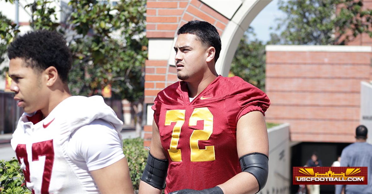 USC left tackle Elijah Paige breaks down new look, new leadership role