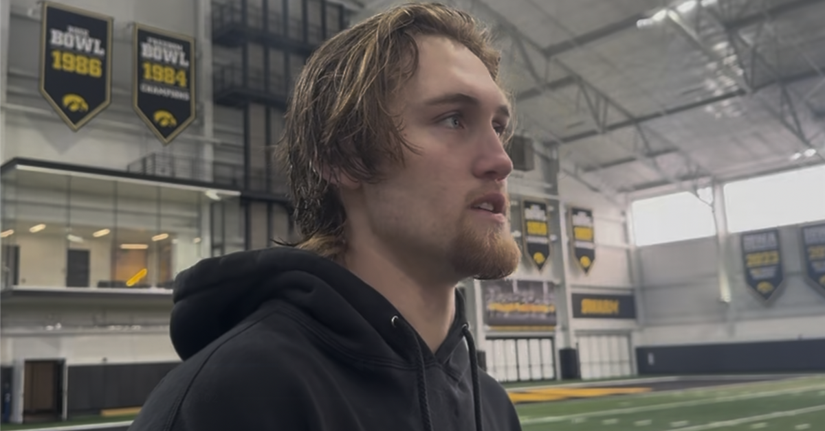 Iowa Football Notebook: Jackson Stratton gaining more confidence ...