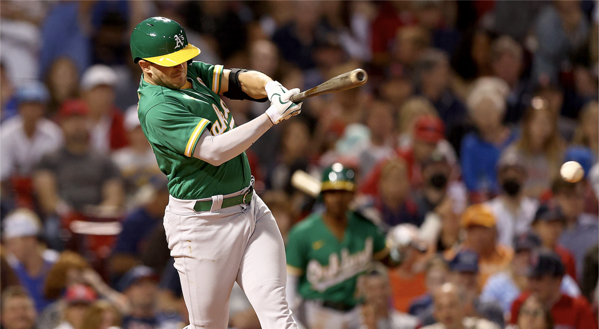 WATCH: Jonah Bride's first career hit with Oakland Athletics