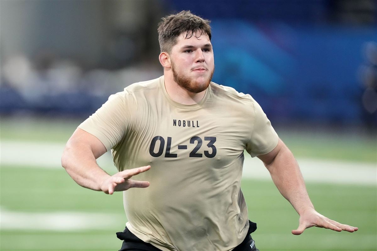 Zach Frazier moving up NFL boards as draft approaches