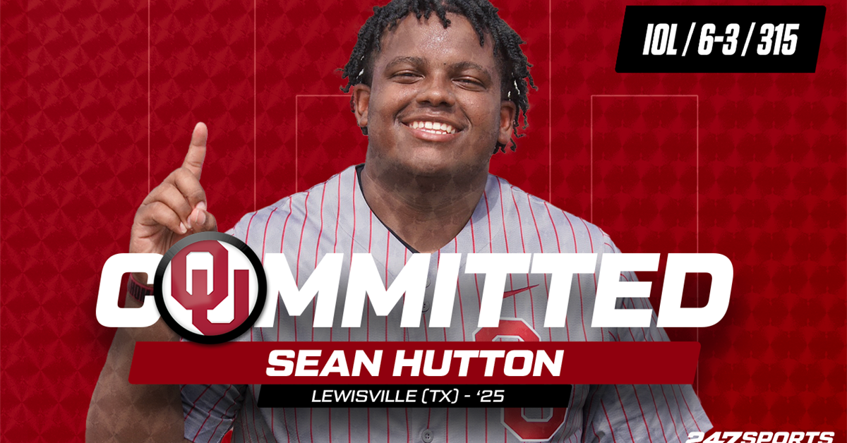 COMMIT: Sean Hutton realizes childhood dream, pledges to OU football as ...