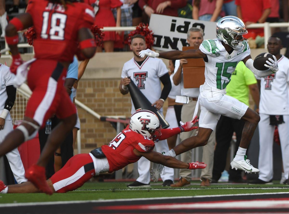 WATCH: Tez Johnson breaks down his first career touchdown as a Duck