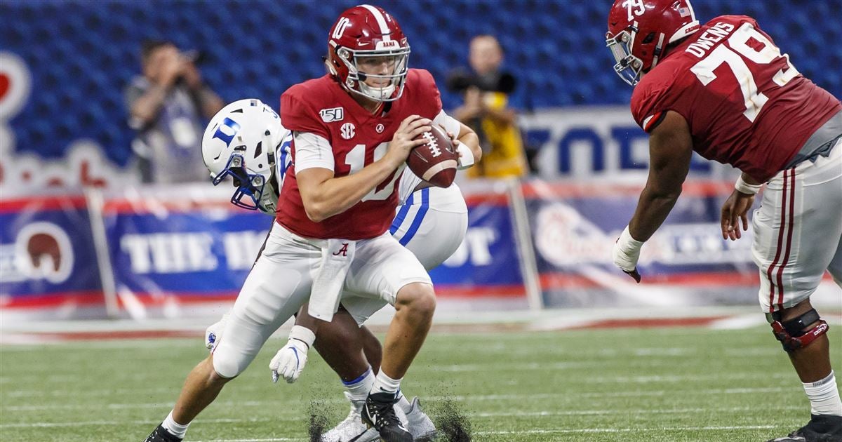 Alabama Quarterback Mac Jones On Missouri Defense
