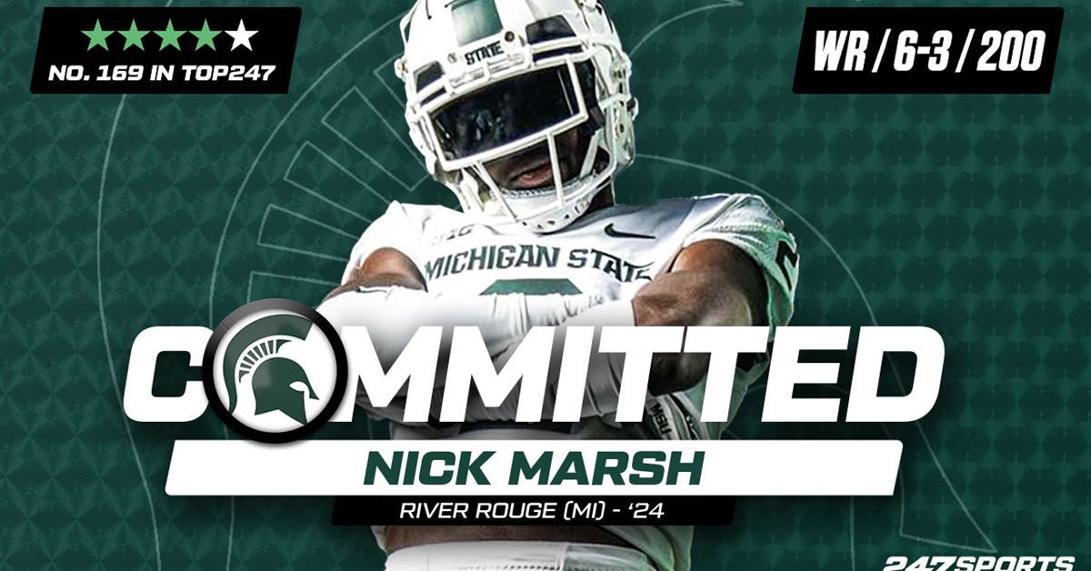 Michigan State gets 4-star WR Nick Marsh back in class