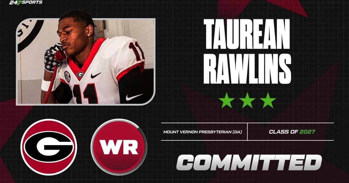 'It's a long-time coming': Georgia's top WR target Taurean Rawlins ...