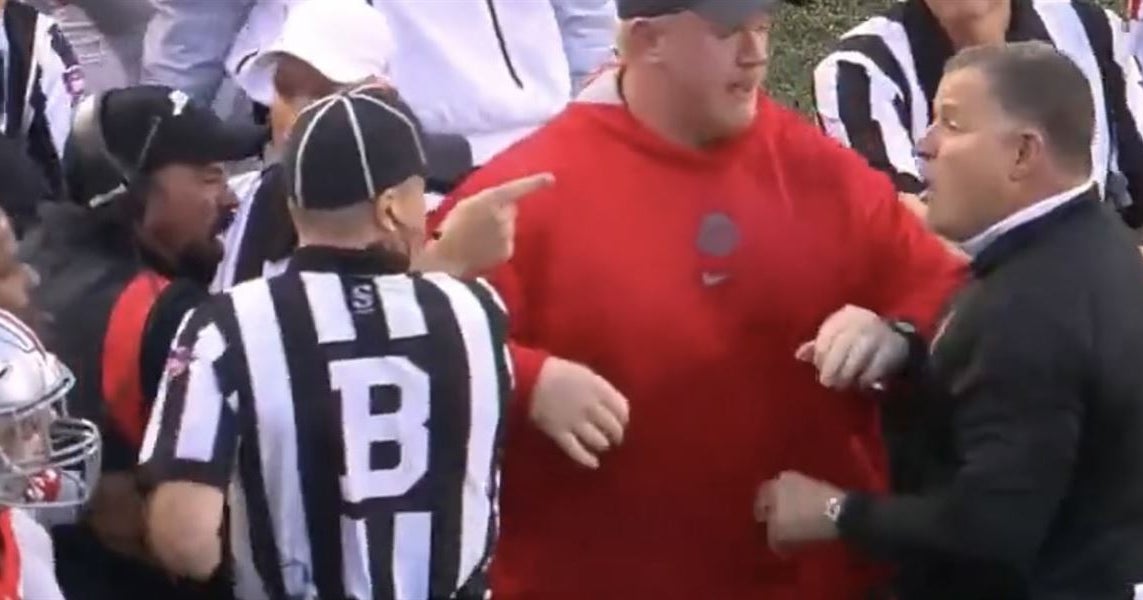 Ohio State's Ryan Day, Rutgers' Greg Schiano penalized in fourth ...