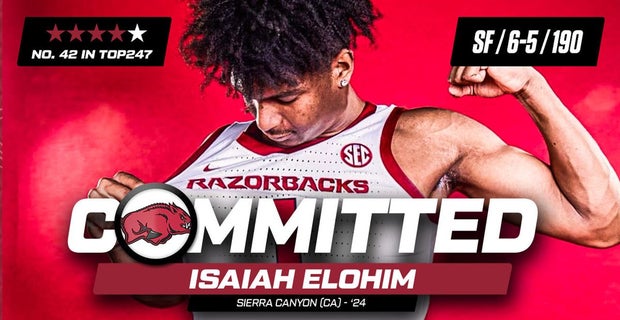 Top50 wing Isaiah Elohim commits to Arkansas