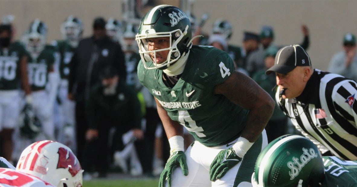 'Back home' at LB, Jacoby Windmon was a force in Michigan State's win ...