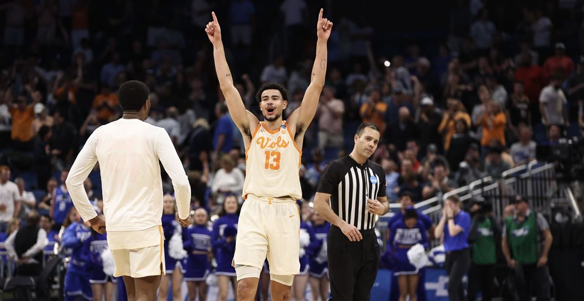 Tennessee basketball forward Olivier Nkamhoua enters transfer portal