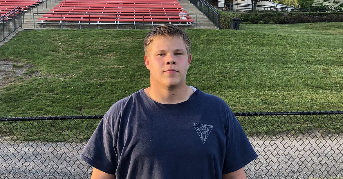 DL Kole Briehler heading into OVs with checklist